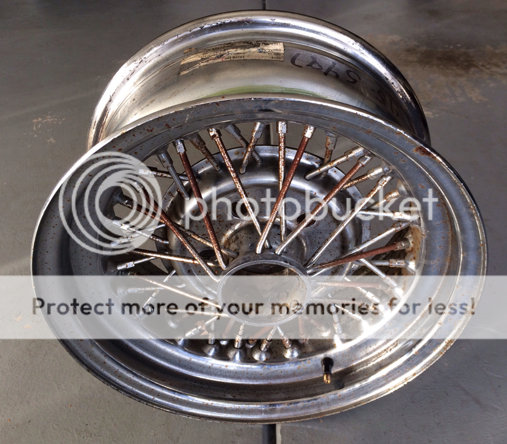 Help me identify these vintage wire wheels - large photos ...