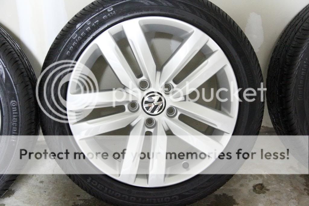 FS: 2012 GLI Base 17" Bathurst OEM Wheels & Tires-Pics $575 -Mint ...